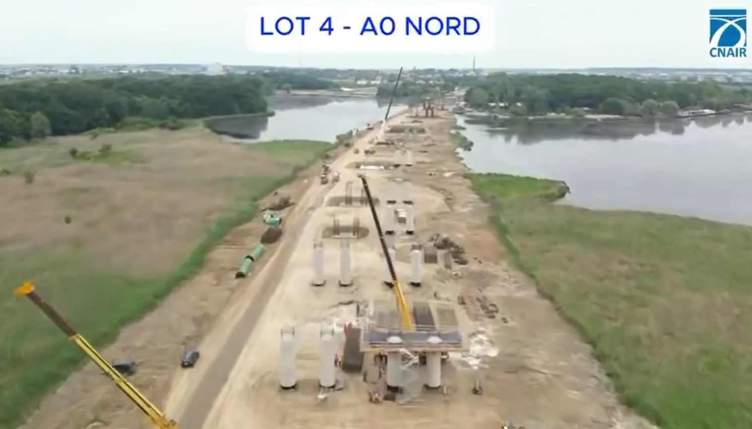 VIDEO Autostrada Bucureștiului A0: UMB are 400 de muncitori pe lotul 4 Nord, ajuns la 67%. Când ...