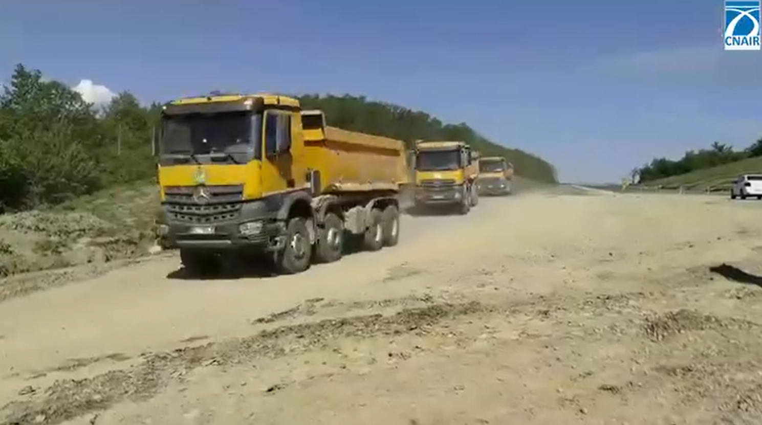 VIDEO Autostrada A3 Transilvania: Umbrărescu are 460 de muncitori ...