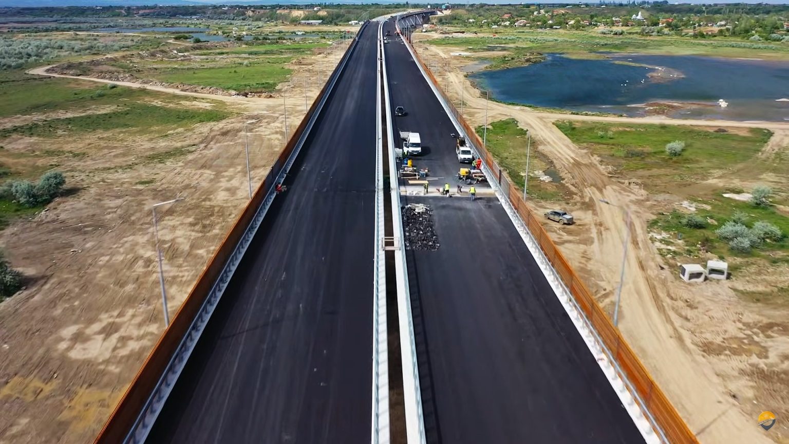 VIDEO Autostrada A7 Buzău - Focșani: Mega-podul construit de UMB ...