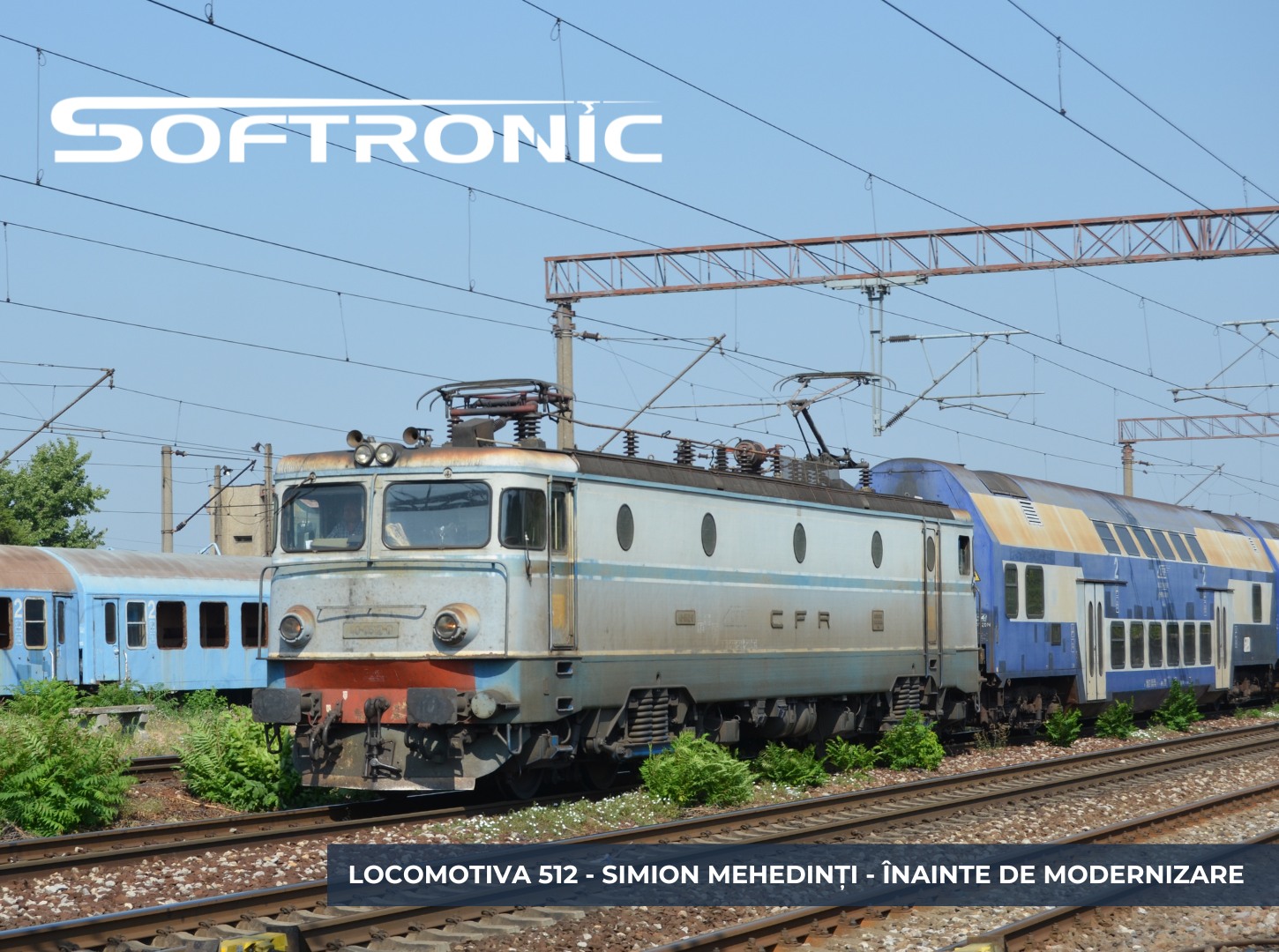 Softronic a livrat CFR Călători încă două locomotive modernizate prin ...