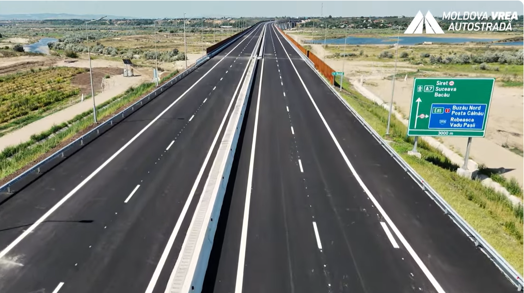 Autostrada Moldovei: Cel mai lung pod al A7, peste râul Buzău, va fi deschis până la jumătatea ...