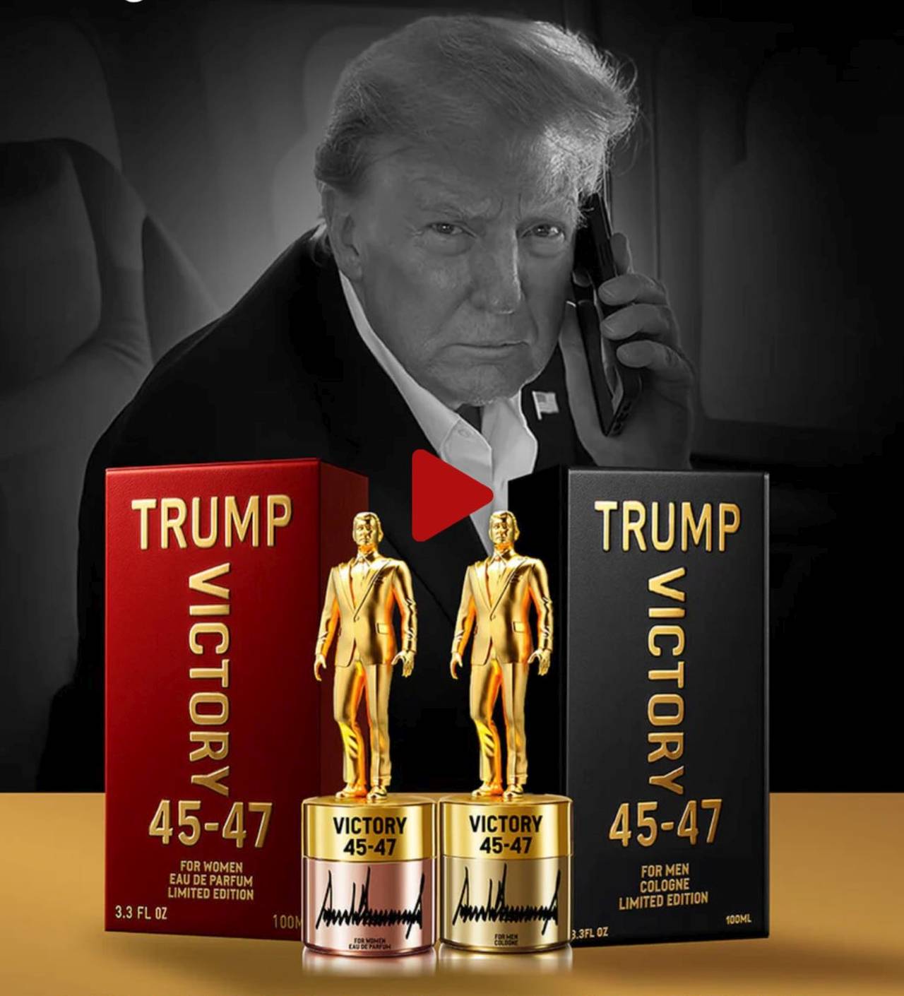 Preşedintele american Donald Trump a lansat propria linie de parfumuri ...