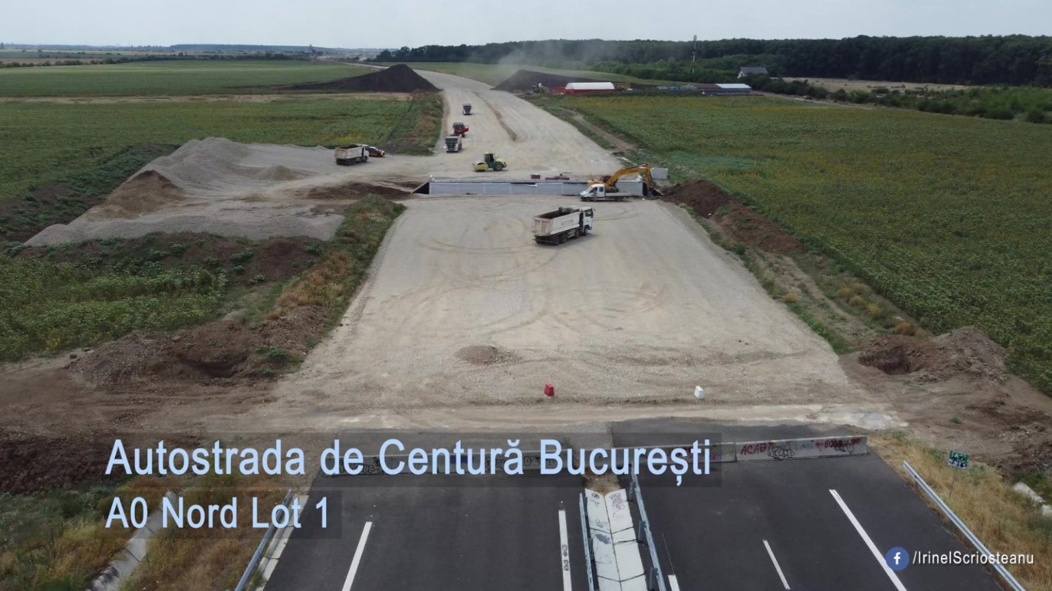 Autostrada Bucureștiului A0: O secțiune a lotului 1 Nord ar putea fi inaugurată în primăvara ...