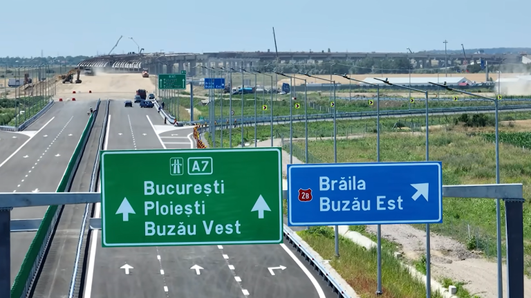 Autostrada Moldovei A7: Mega-podul peste râul Buzău va fi dat în trafic săptămâna viitoare ...