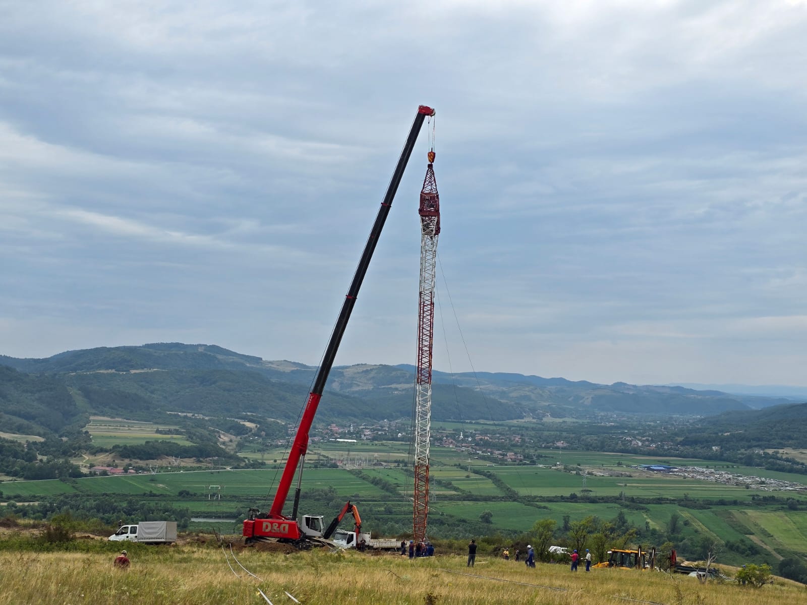 Linia Transelectrica de 400 kV Gădălin – Roșiori, afectată de furtunile ...