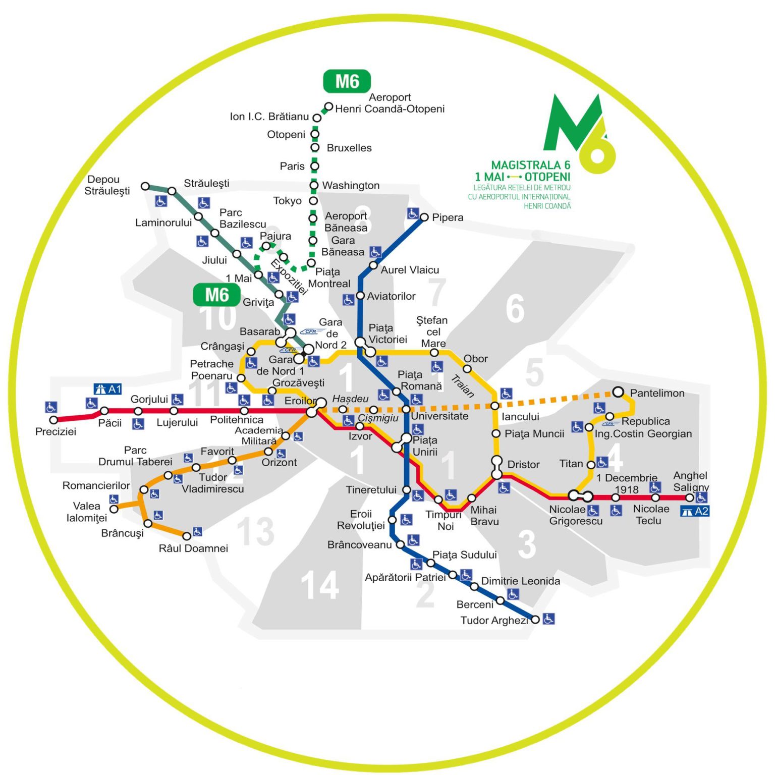 Anunț important privind circulația trenurilor de metrou pe Magistrala 4 ...
