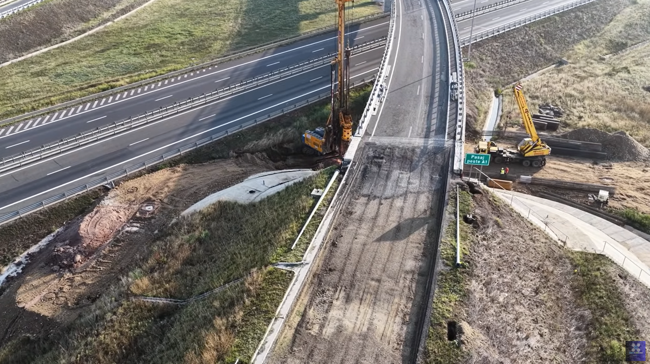 Autostrada A10 Sebeș - Turda: Probleme la pasajul peste A1? Ce lucrări ...