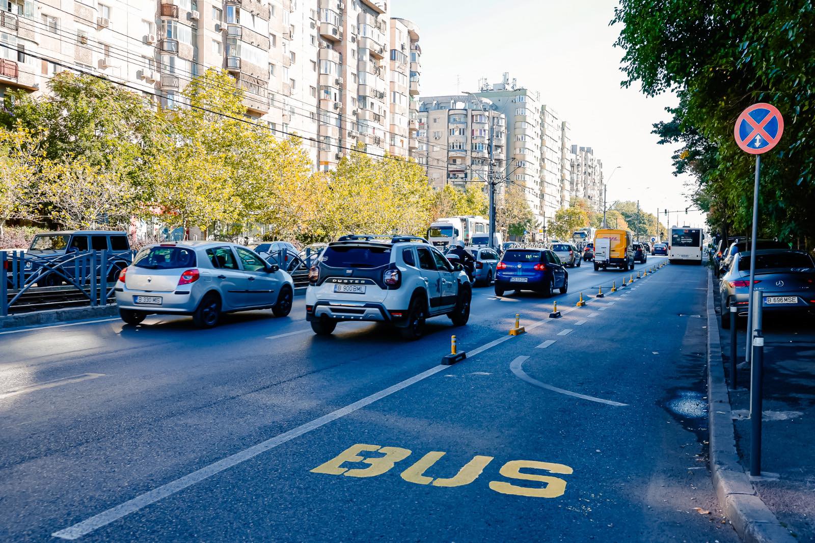 Două noi benzi unice pentru autobuze în București. Care este rezultatul ...