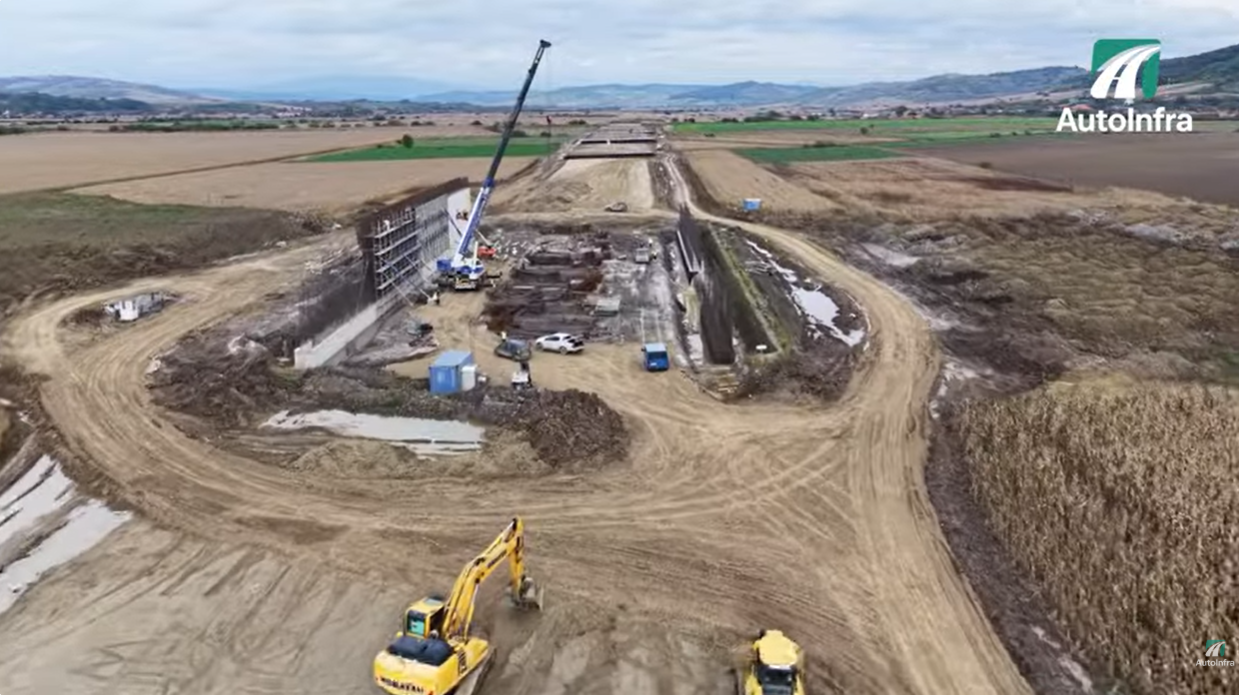 VIDEO Autostrada Unirii A8: Care mai este stadiul lucrărilor pe ...