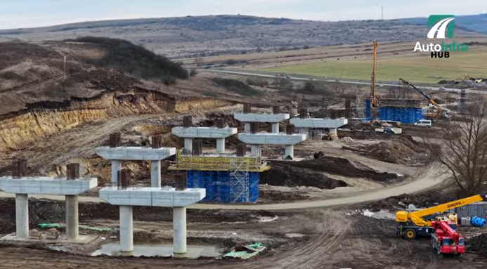 VIDEO Autostrada A3 Transilvania: Cum mai arată lucrările la cel mai ...