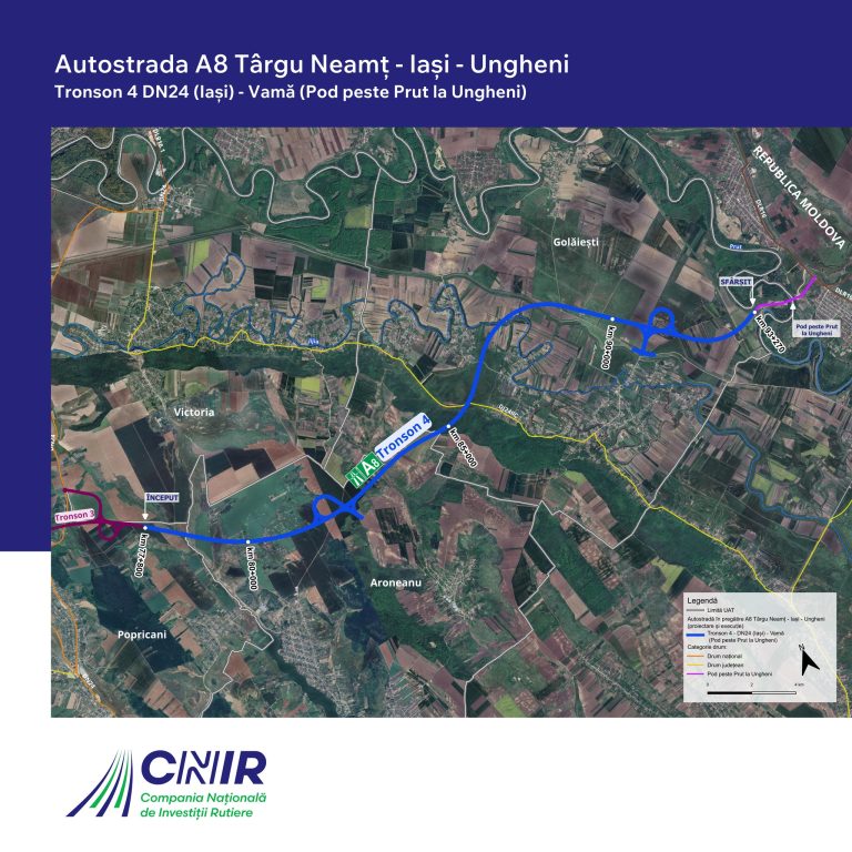 Autostrada Unirii A8: Constructori din România, Ucraina, Grecia ...
