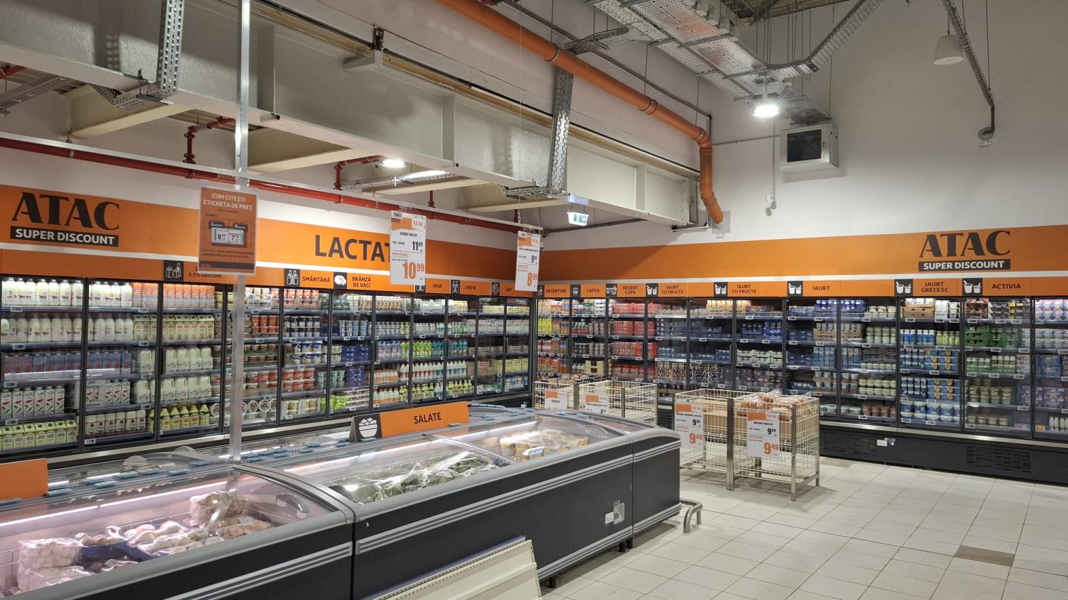 FOTO Se deschide magazinul ATAC din Drumul Taberei, acolo unde a ...
