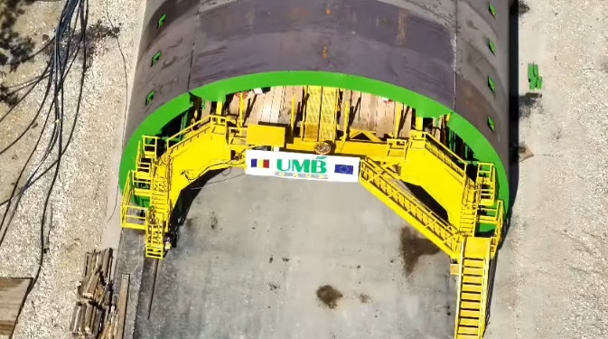 VIDEO Autostrada A1 Lugoj - Deva: Umbrărescu a ajuns la un progres de ...