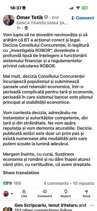 FOTO Cea mai mare amendă din România, pe cazul ROBOR. Acuzații grave ...