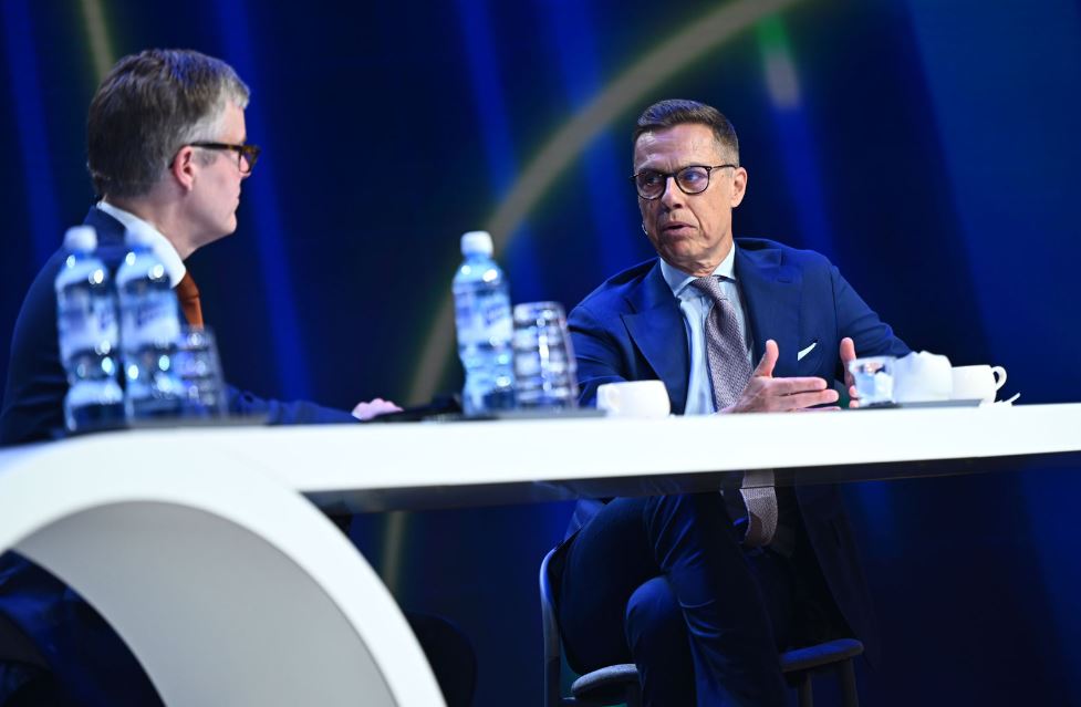Discurs excepțional al președintelui Finlandei, Alexander Stubb, la ...
